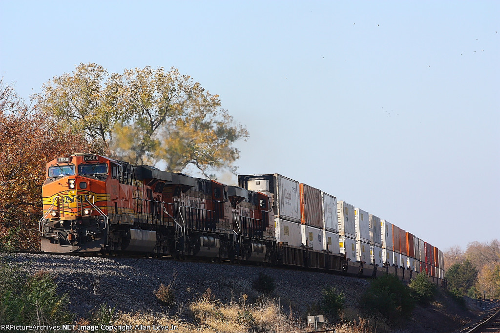 BNSF 7680 East